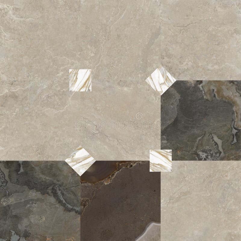 Seamless Patchwork Pattern with Beautiful Pattern Combination in ...