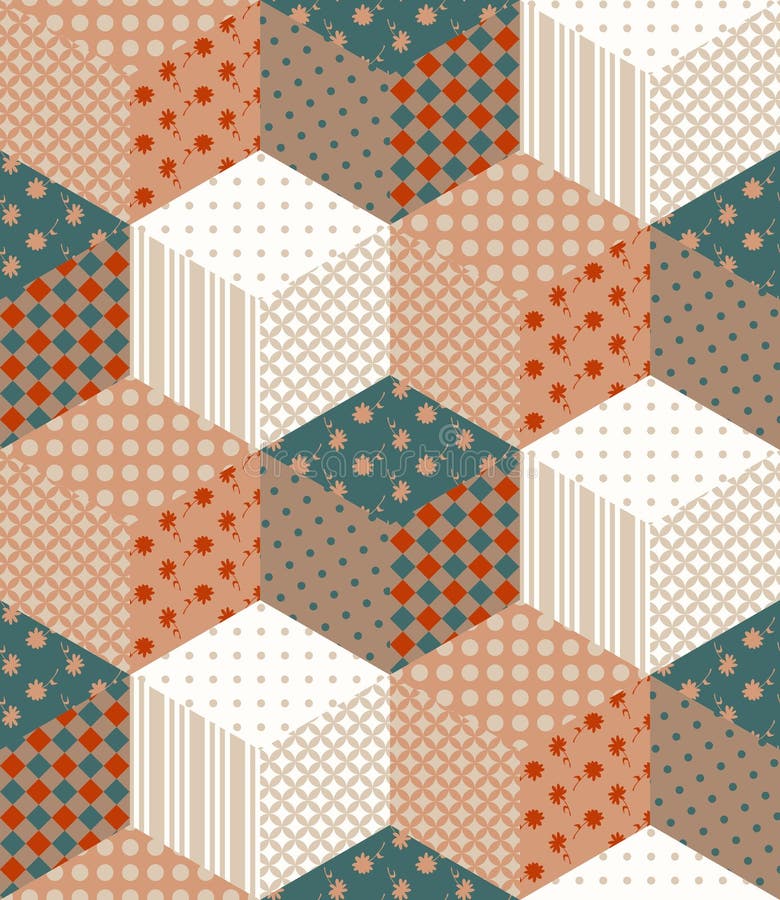 Patchwork Cubes Stock Illustrations – 318 Patchwork Cubes Stock Illustrations, Vectors & Clipart ...