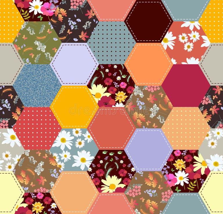 Hexagon Patches Stock Illustrations – 133 Hexagon Patches Stock ...
