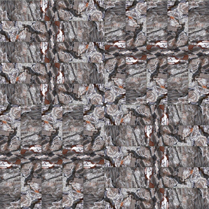 Seamless Patchwork Pattern Dark Bark Background Photo Manipulation ...