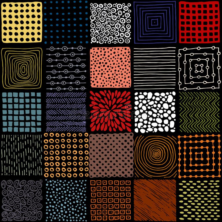 Simple Doodle Pattern Stock Illustrations – 209,359 Simple Doodle ...