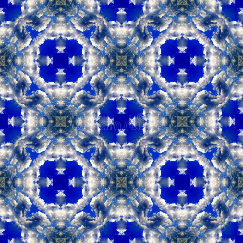 Seamless Patchwork Texture in Patchwork Style Stock Illustration ...