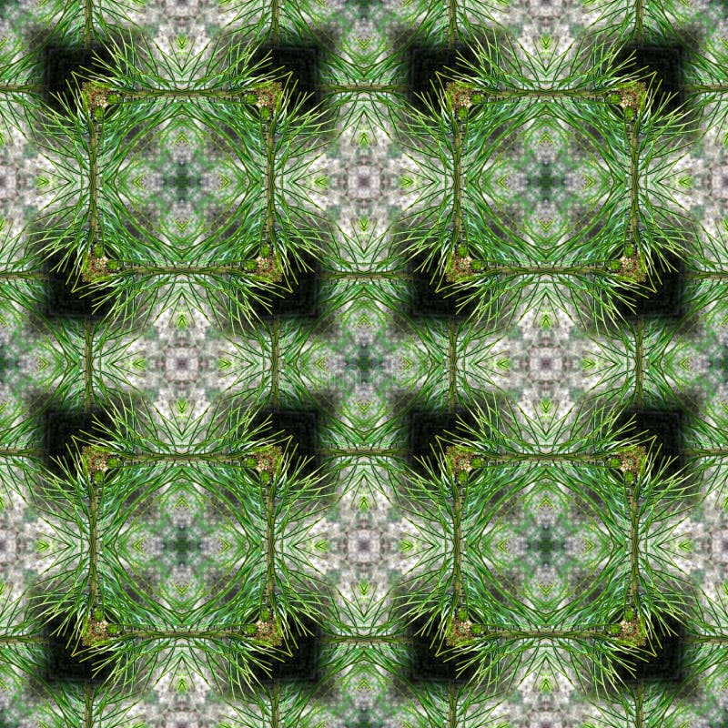 Seamless Patchwork Texture In Patchwork Style Stock Illustration