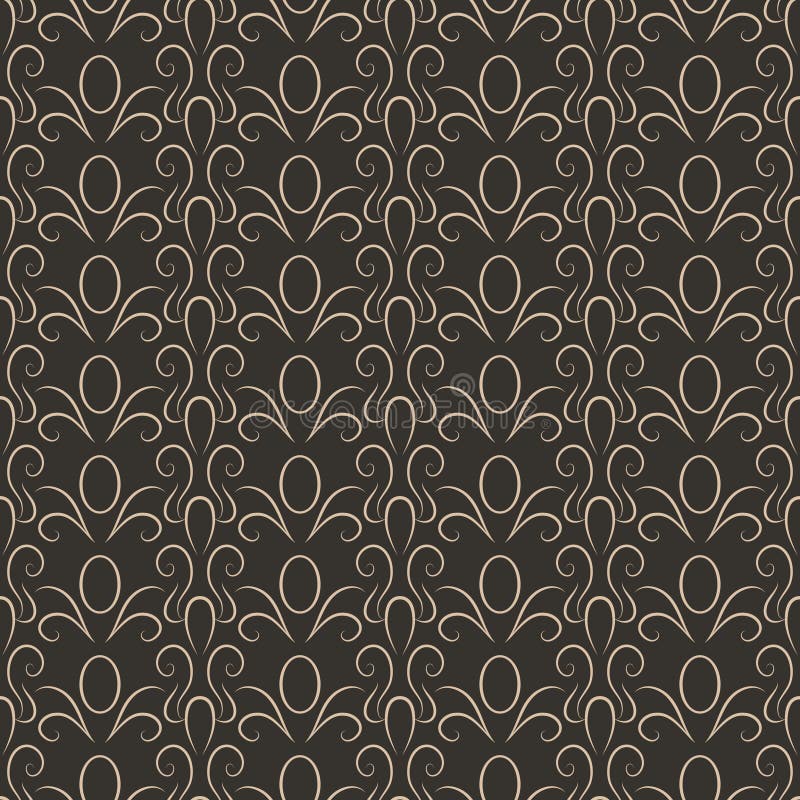 Vintage seamless patten stock vector. Illustration of design - 21838146