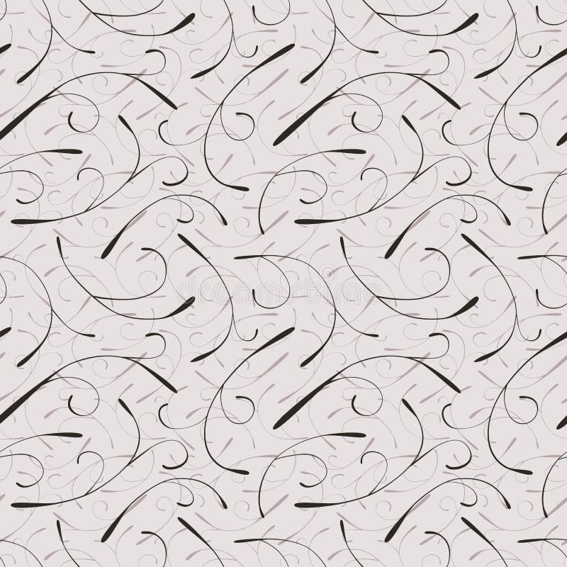 Seamless Pattern Ornament Arabic Calligraphy Style Stock Vector ...