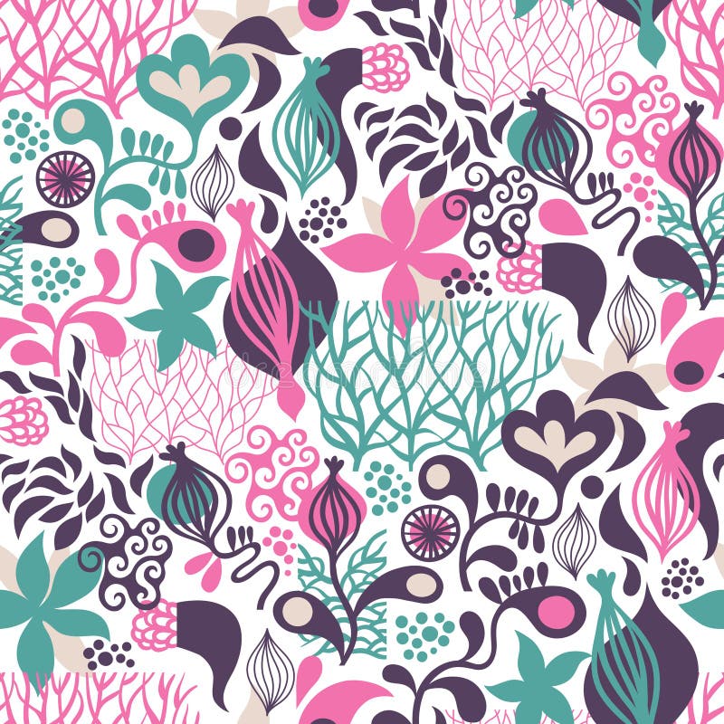 Seamless pattern stock vector. Illustration of heart - 26773634