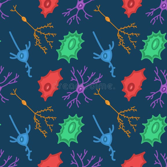 Neuron Seamless Stock Illustrations – 955 Neuron Seamless Stock ...