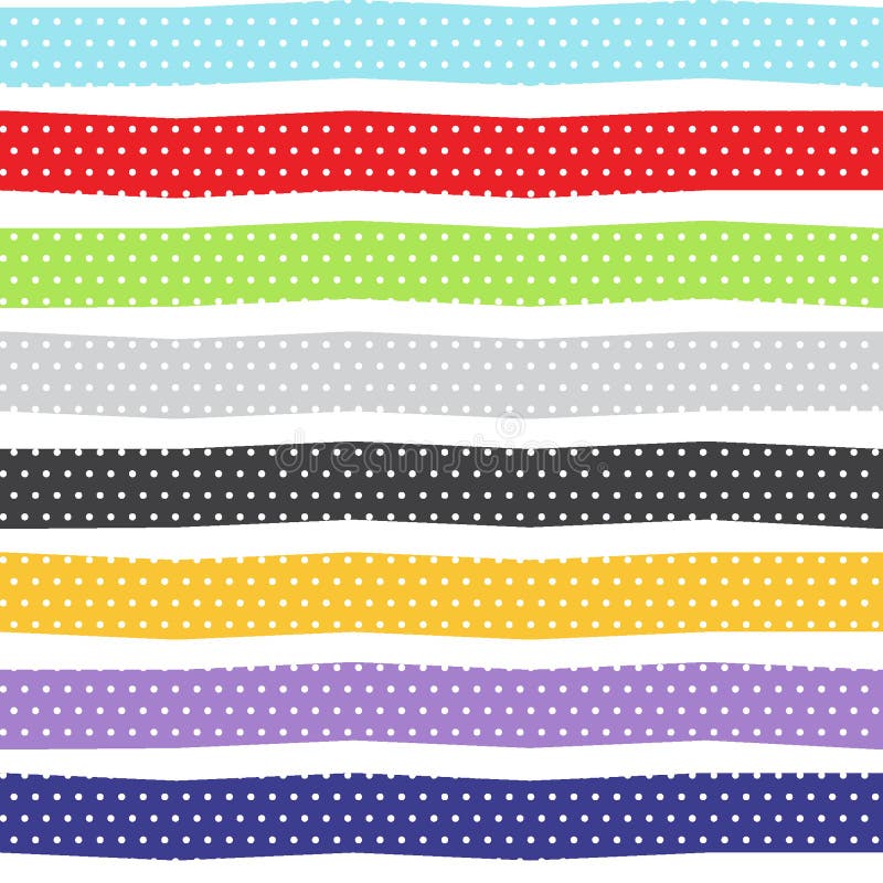Seamless Pattern Abstract Background with Colorful Rectangular and Dot ...