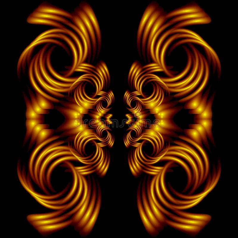 Seamless Pattern, Abstract Background. Complex Symmetrical Pattern ...