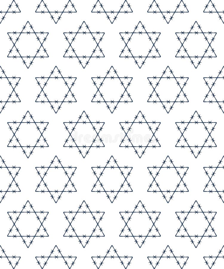 Hexagram pattern stock vector. Illustration of pattern - 13224264