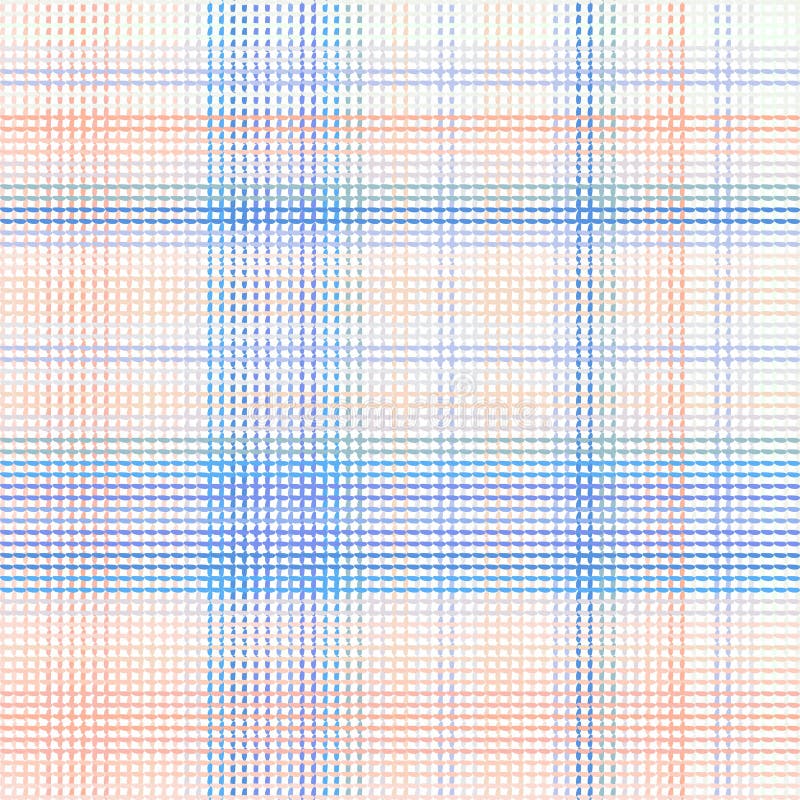 Seamless Pattern with Abstract Checkered Ornament. Textile Print Stock ...