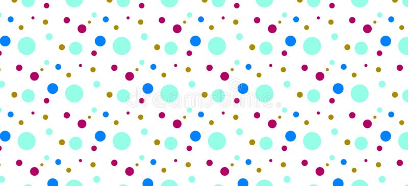 Colorful Dots on a White Background - Perfect for Cool Wallpapers Stock ...