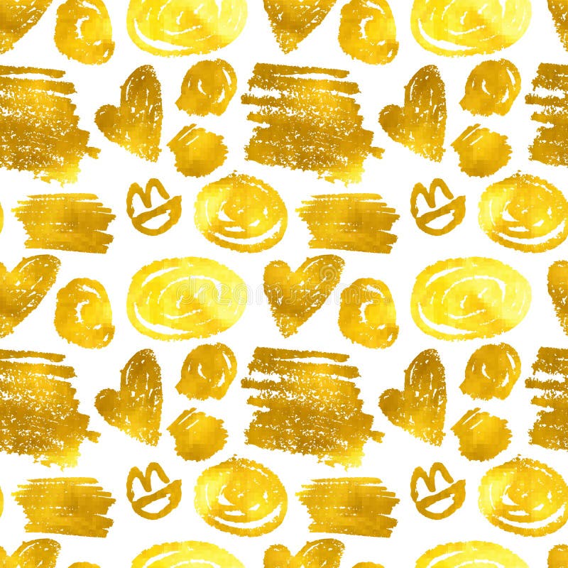 Seamless Pattern with Abstract Geometric Polka Dot Golden Ornament ... Seamless Pattern with Abstract Geometric Polka Dot Golden Ornament ...