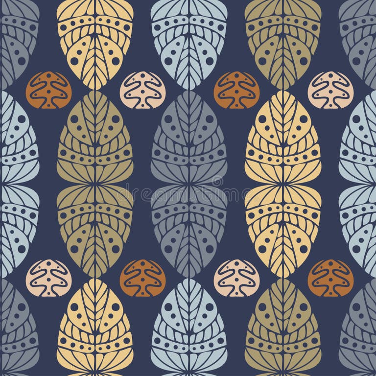 Seamless Pattern with Abstract Geometric Triangular Shapes with ...