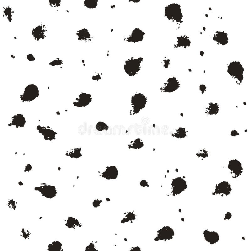 Seamless Pattern with Abstract Ink Dots. Texture for Wallpapers ...