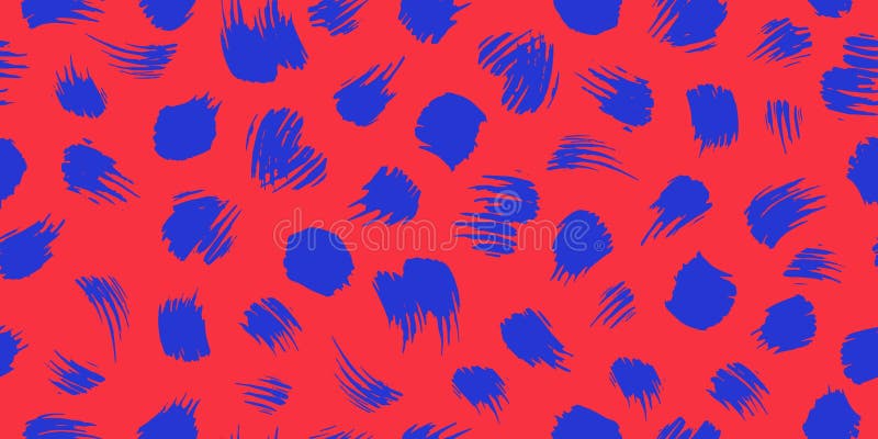 Seamless Pattern with Abstract Natural Forms, Spots, Stains. Endless ...