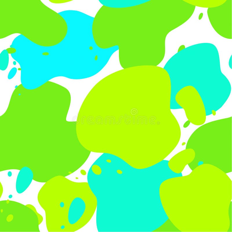 Seamless Pattern of Abstract Neon Spot. Background on White Background ...