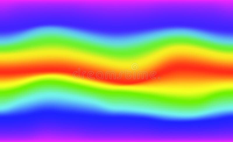 Seamless Pattern with Abstract Rainbow Vector Heatmap of Hot and Cold ...