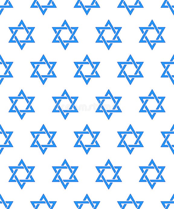 Star of David pattern stock vector. Illustration of ornament - 360740685