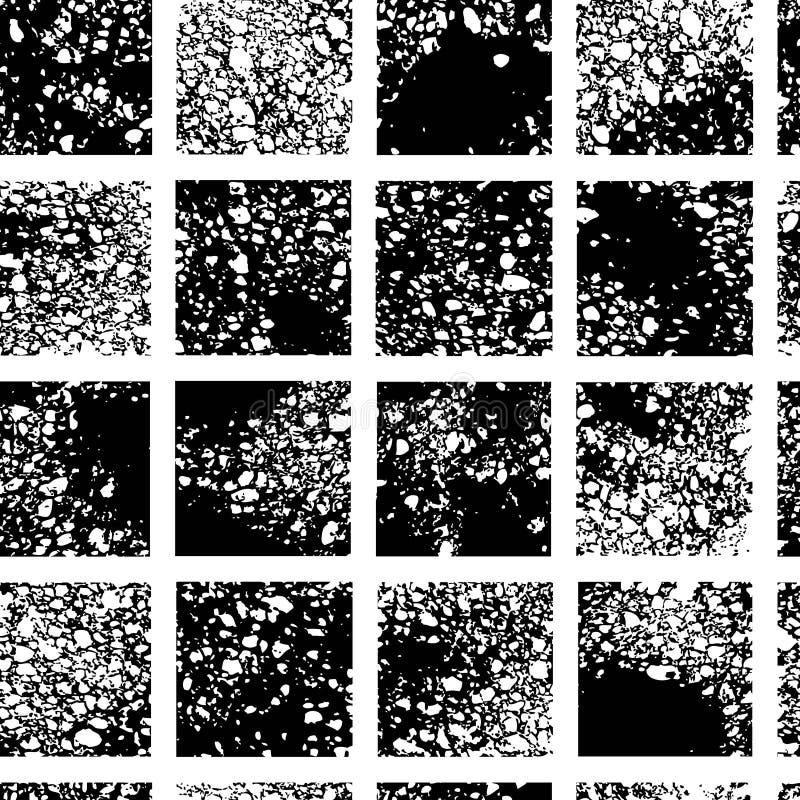 Seamless Pattern from Abstract Textured Imprint Thick Paint Stock ...