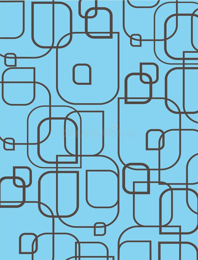 Seamless Pattern with an Abstract Theme Pattern. Stock Illustration ...