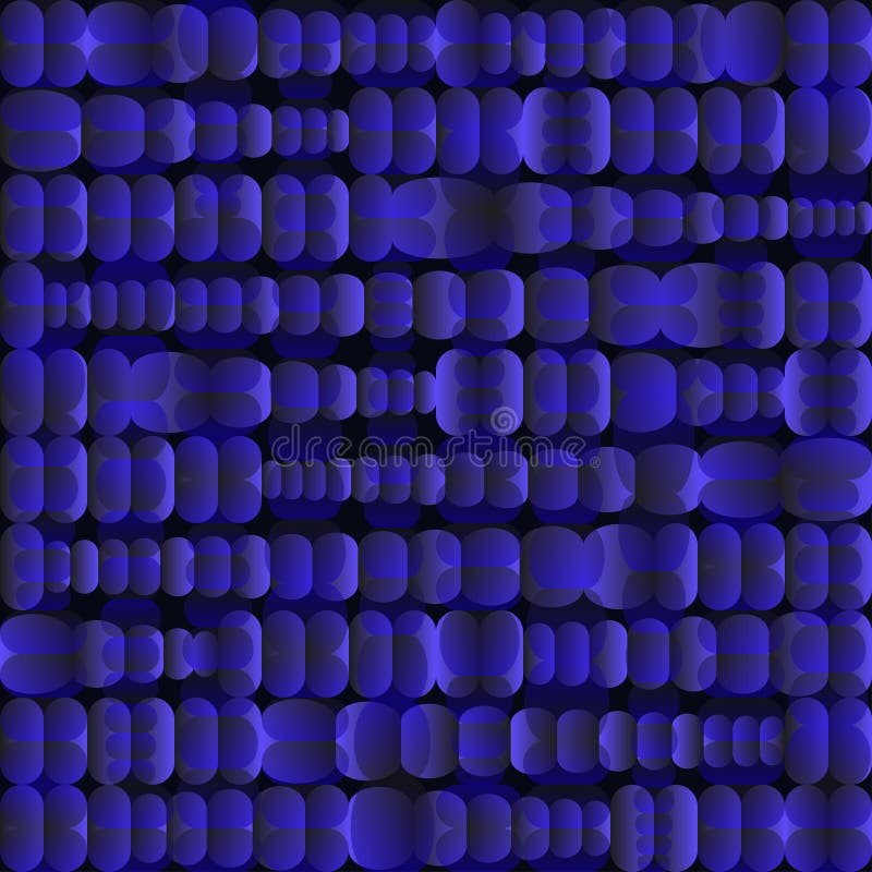 Seamless Pattern of Abstract Various Geometric Shapes and Different ...