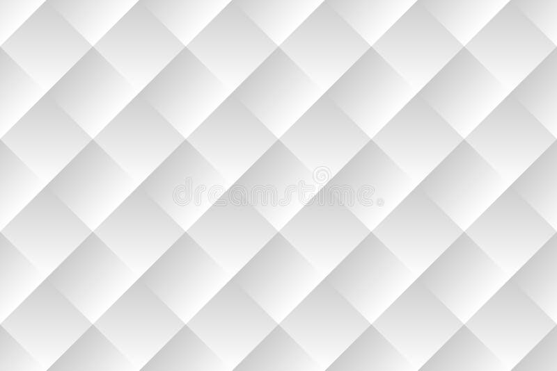 Seamless Pattern with Abstract White Square Tile Stock Vector ...
