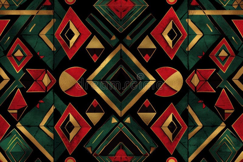 African Gold Pattern Stock Illustrations – 7,726 African Gold Pattern ...