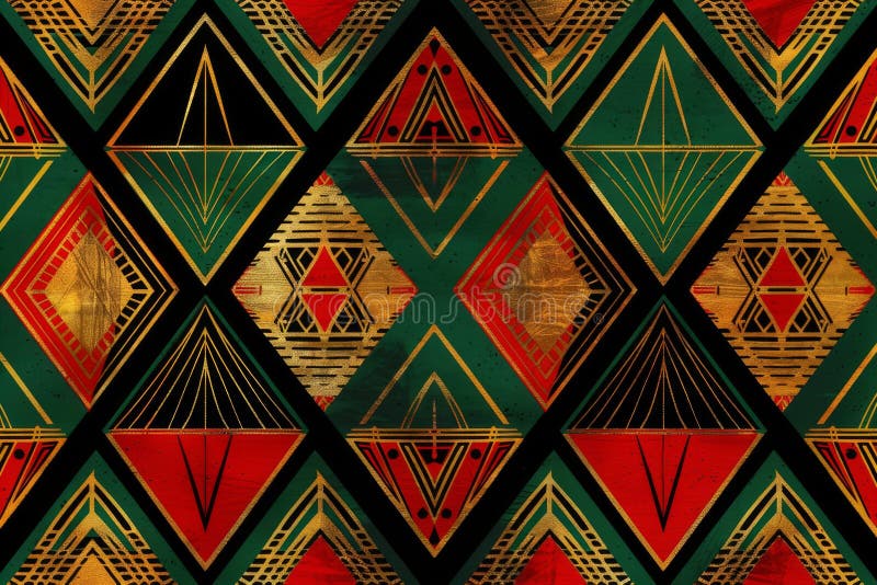 African Gold Pattern Stock Illustrations – 7,726 African Gold Pattern ...