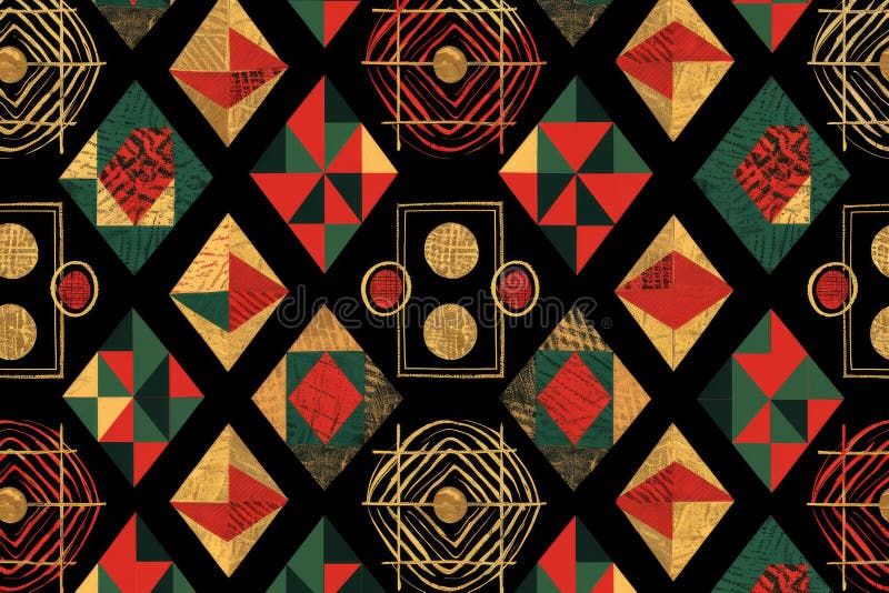 African Gold Pattern Stock Illustrations – 7,726 African Gold Pattern ...