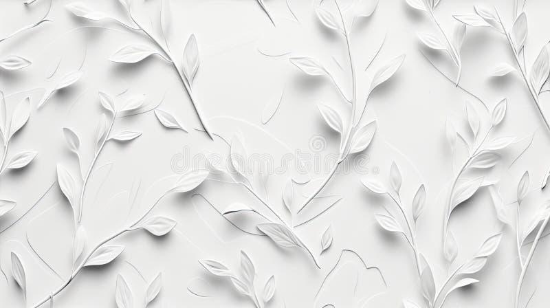 A Seamless Pattern Against a Crisp White Background, Capturing the ...