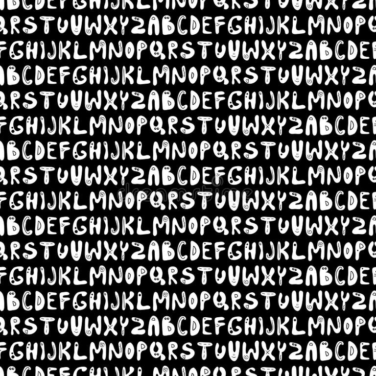 Baby Alphabet Pattern Stock Illustrations – 4,675 Baby Alphabet Pattern ...