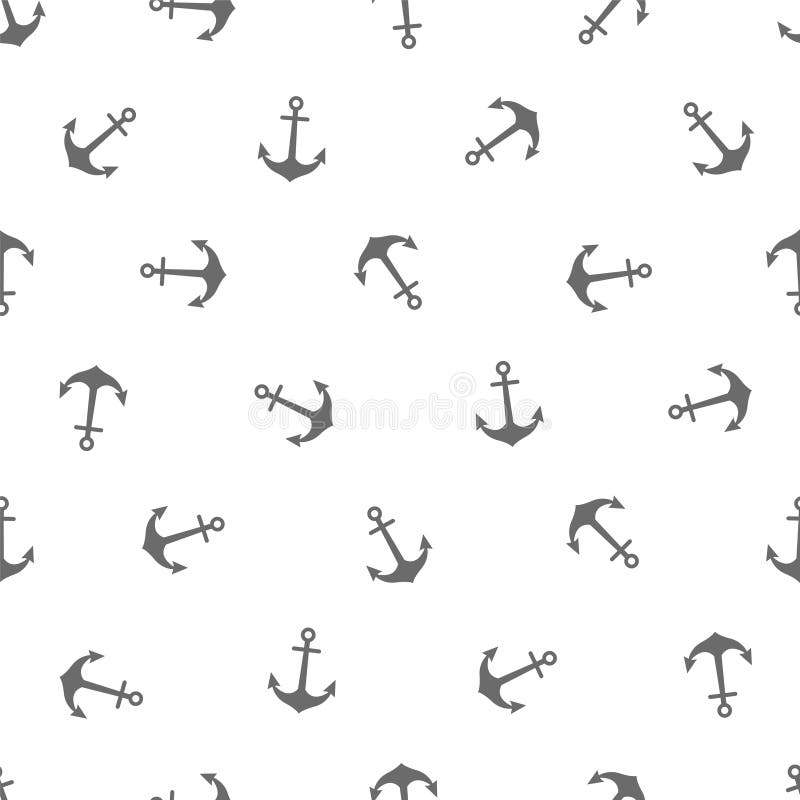 Anchor Seamless Pattern Boys Print Clothing Sea Repeat Background Men ...
