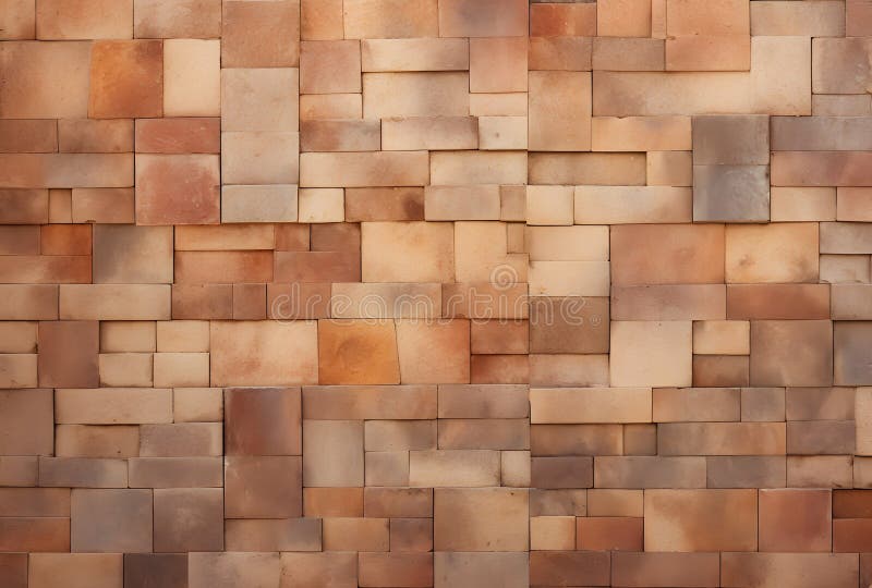 Seamless Pattern of Ancient Roman Wall with Geometric Shapes Stock ...