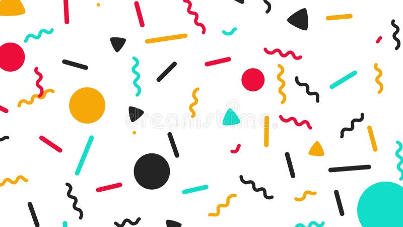 Seamless Pattern Animated Background Stock Video - Video of poster ...