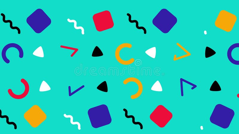 Seamless Pattern Animated Background Stock Video - Video of dark ...