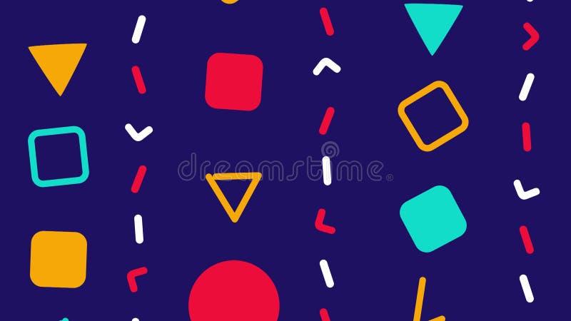 Seamless Pattern Animated Background Stock Footage - Video of concept ...