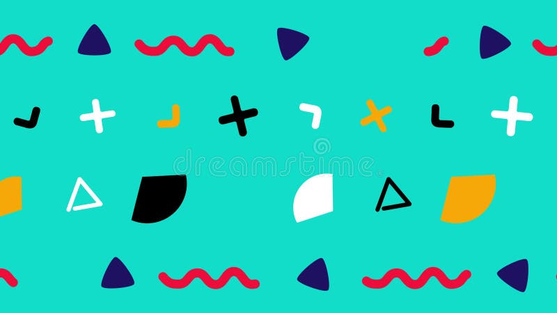 Seamless Pattern Animated Background Stock Video - Video of light ...