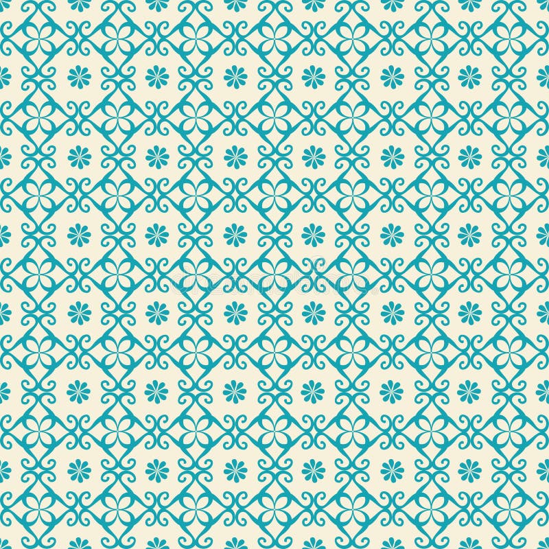 Arabic Seamless Script Pattern Stock Vector - Illustration of arab ...