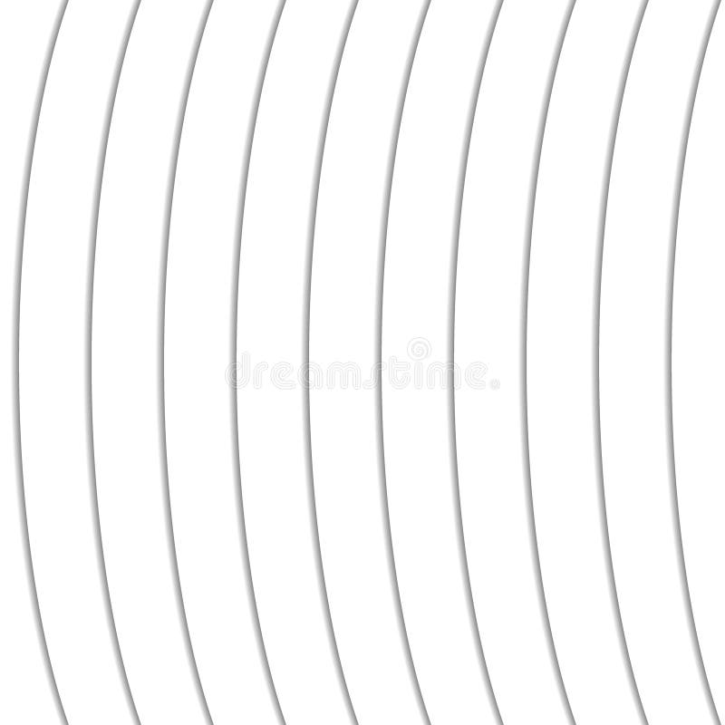 Elegant Arc Curve Geometric Seamless Pattern Stock Vector ...