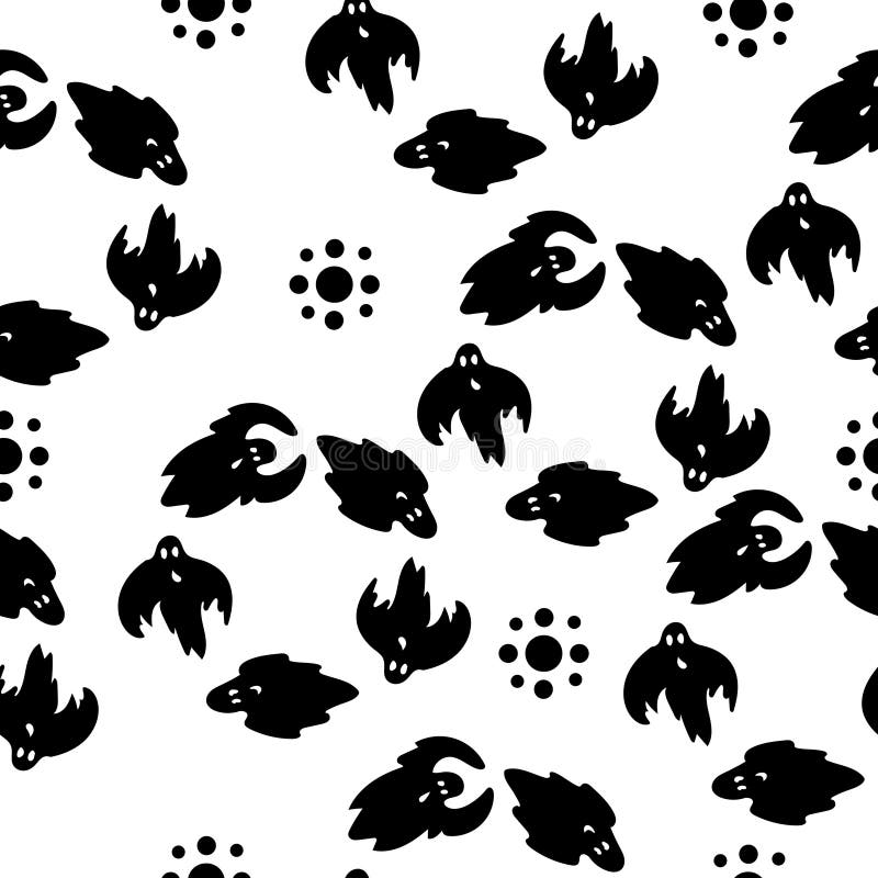 Spooky Ghost Circles Stock Illustrations – 75 Spooky Ghost Circles ...