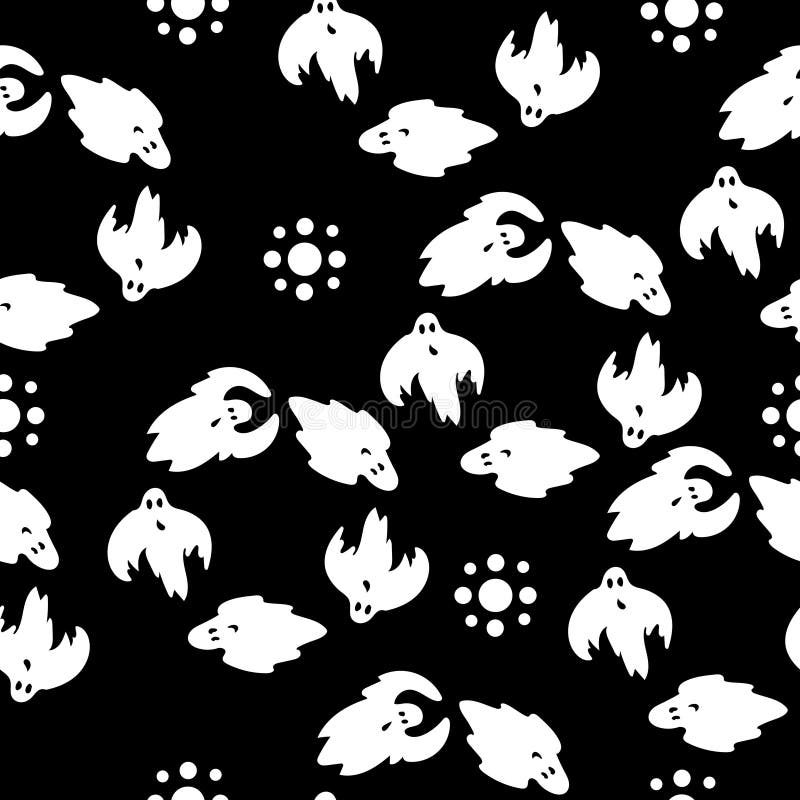 Spooky Ghost Circles Stock Illustrations – 75 Spooky Ghost Circles ...