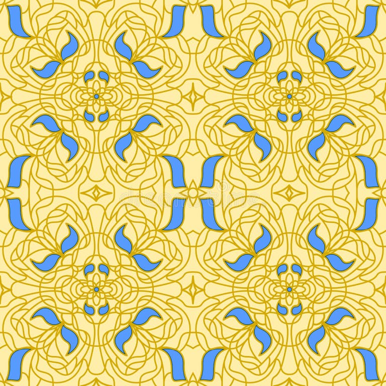 Jugendstil Pattern Stock Illustrations – 487 Jugendstil Pattern Stock ...