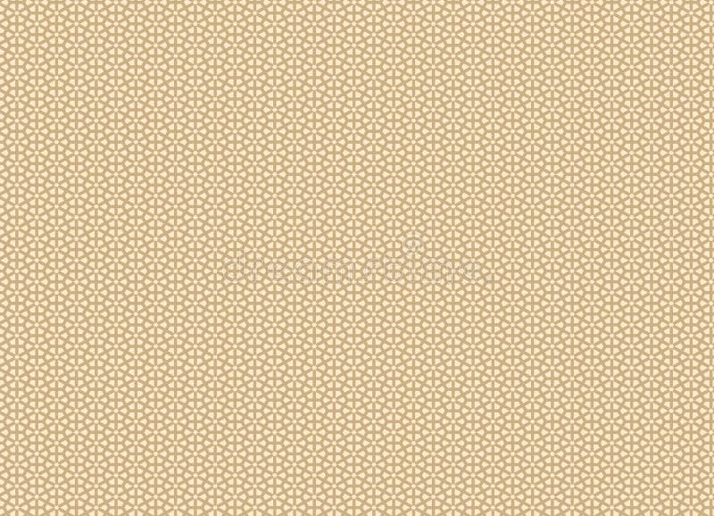 Seamless Pattern in Authentic Arabian Style. Vector Illustration Stock ...