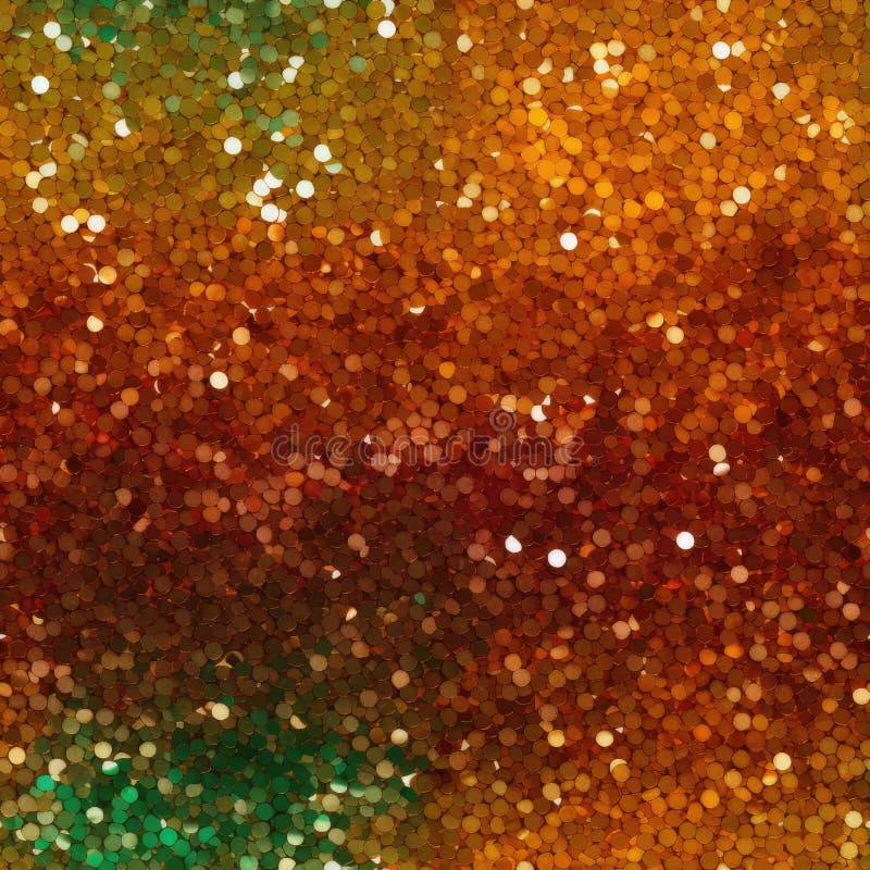 Seamless Pattern Autumn and Fall Colored Glitter. Sparkle Background ...