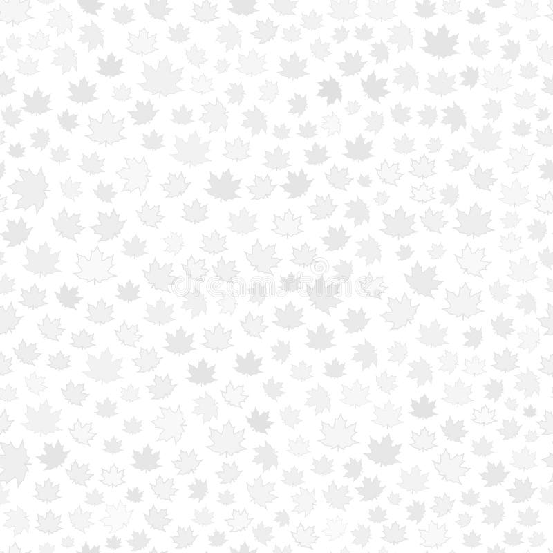 Seamless Pattern of Autumn Leaves Stock Vector - Illustration of figure ...