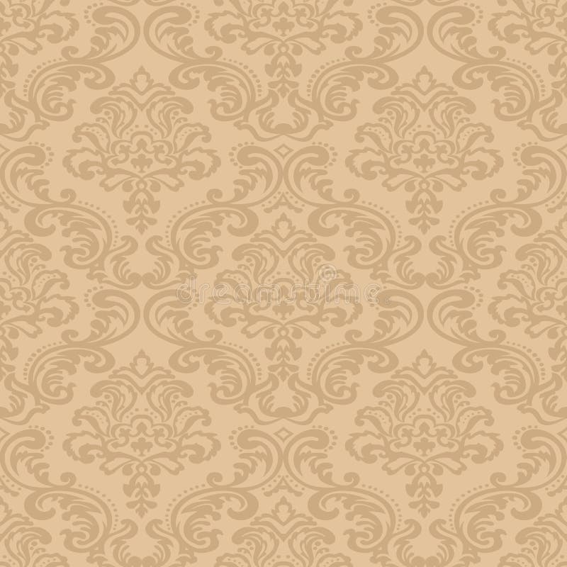 Seamless Pattern Background.Damask Wallpaper. Stock Vector ...