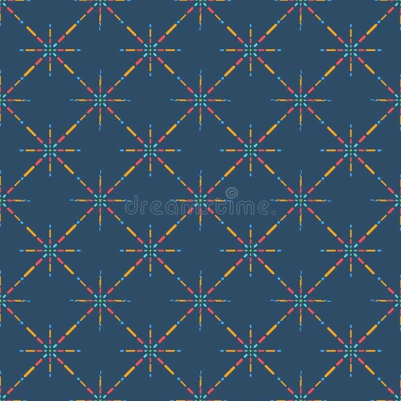 Seamless Pattern Background Festival Flat Design Vector Stock Vector ...