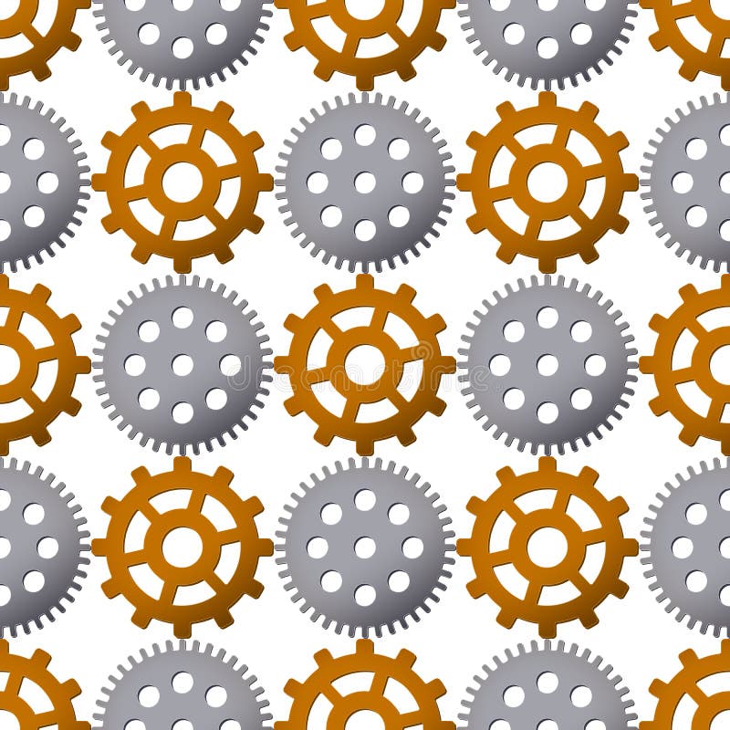 Seamless Pattern Background with Gears. Stock Vector - Illustration of ... Seamless Pattern Background with Gears. Stock Vector - Illustration of ...