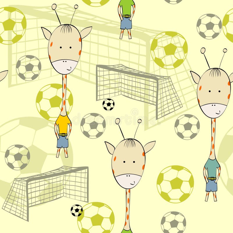 Giraffe Soccer Ball Stock Illustrations – 75 Giraffe Soccer Ball Stock ...